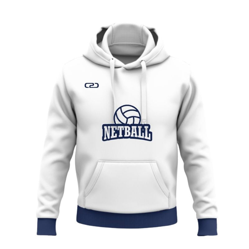 Netball Umpire Pull Over Kinetic Fleece Hoodie Design Your Own Custom ...