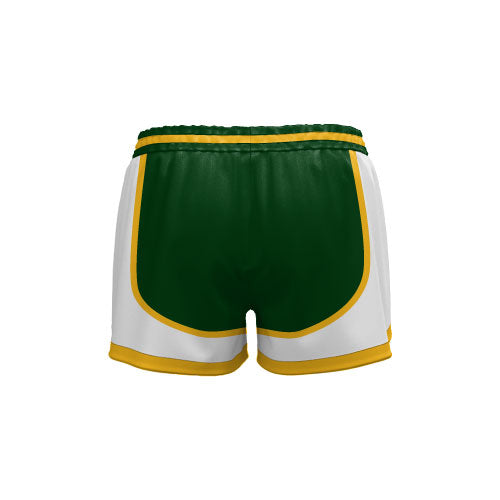 Seattle Sonics-Inspired SlimFit HP Ladies Girls High Thigh Curve Short ...