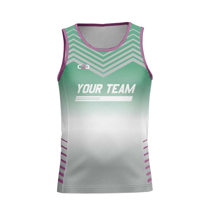 Athletic Singlet 6 Design Your Own Custom– Coast 2 Coast Sports Australia