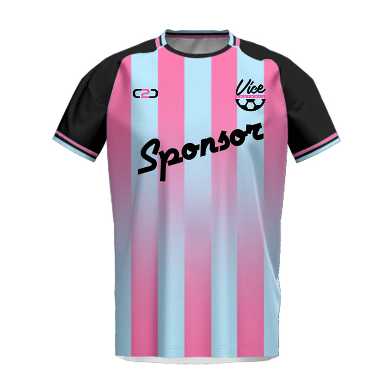 Miami SlimFit HP Soccer Jersey Crew Neck Design Your Own Custom– Coast ...