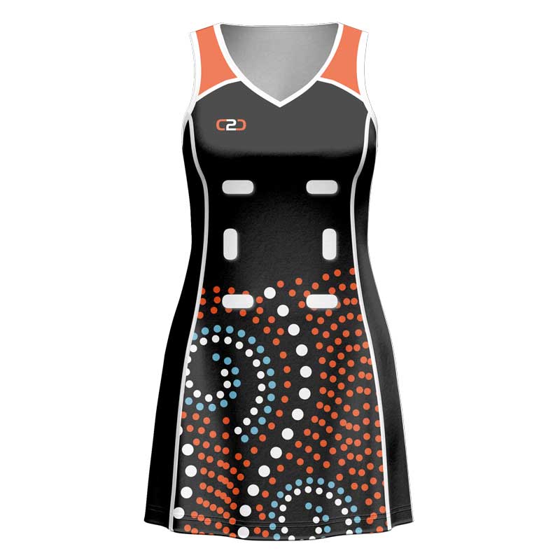 Dot Core Netball Dress Custom Design Your Own– Coast 2 Coast Sports ...