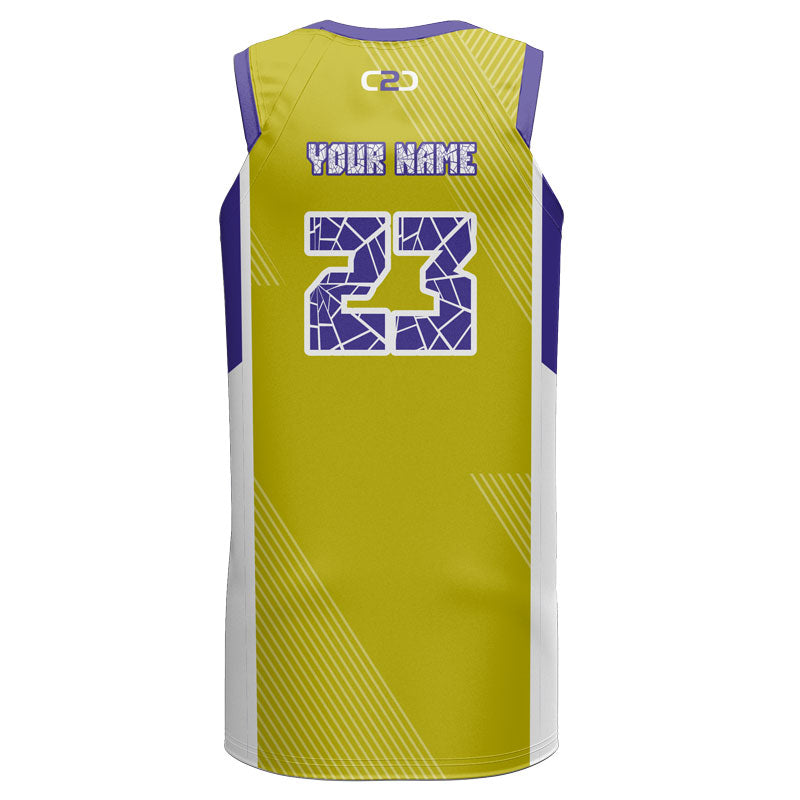 Thunder SlimFit HP Split Basketball Singlet Design Your Own Custom ...